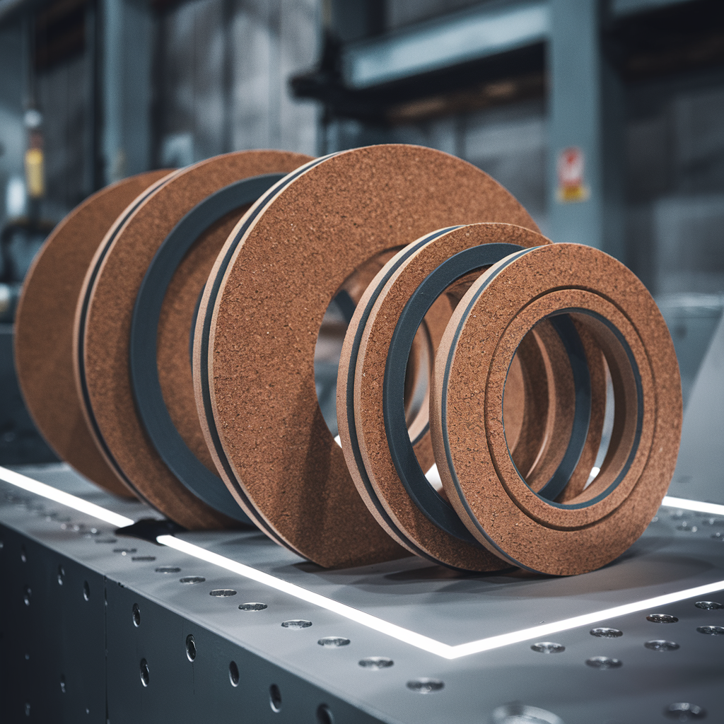 Rubberised Cork Gaskets - Asha Industrial Products